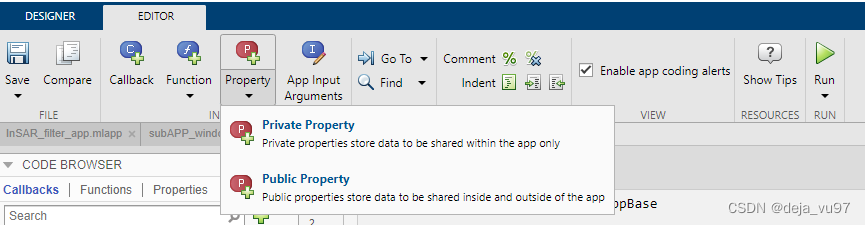 Matlab AppDesigner——在app之间传递数据_matlabappdesigner参数传递-CSDN博客