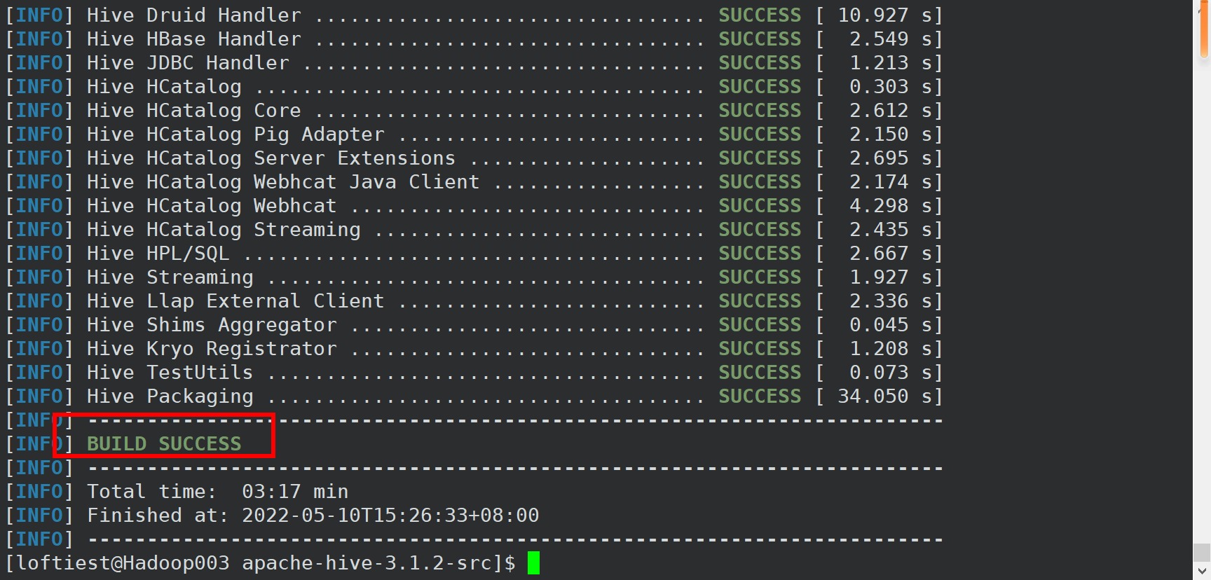 Hive on Spark环境搭建（解决Hive3.1.2和Spark3.0.x版本冲突）_解决执行spark.sql兼容hive3.1-CSDN博客