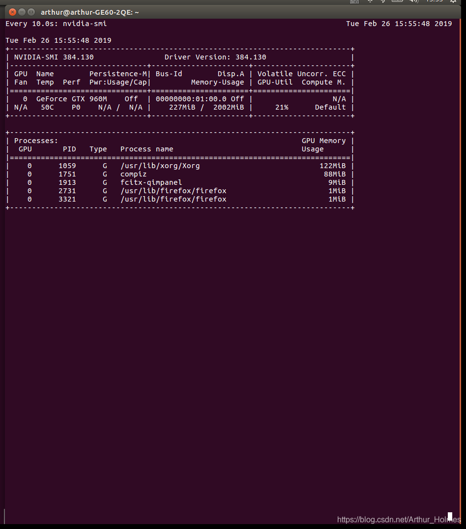 ubuntu监控gpu温度使用率等信息_ubuntu volatile gpu-util-CSDN博客