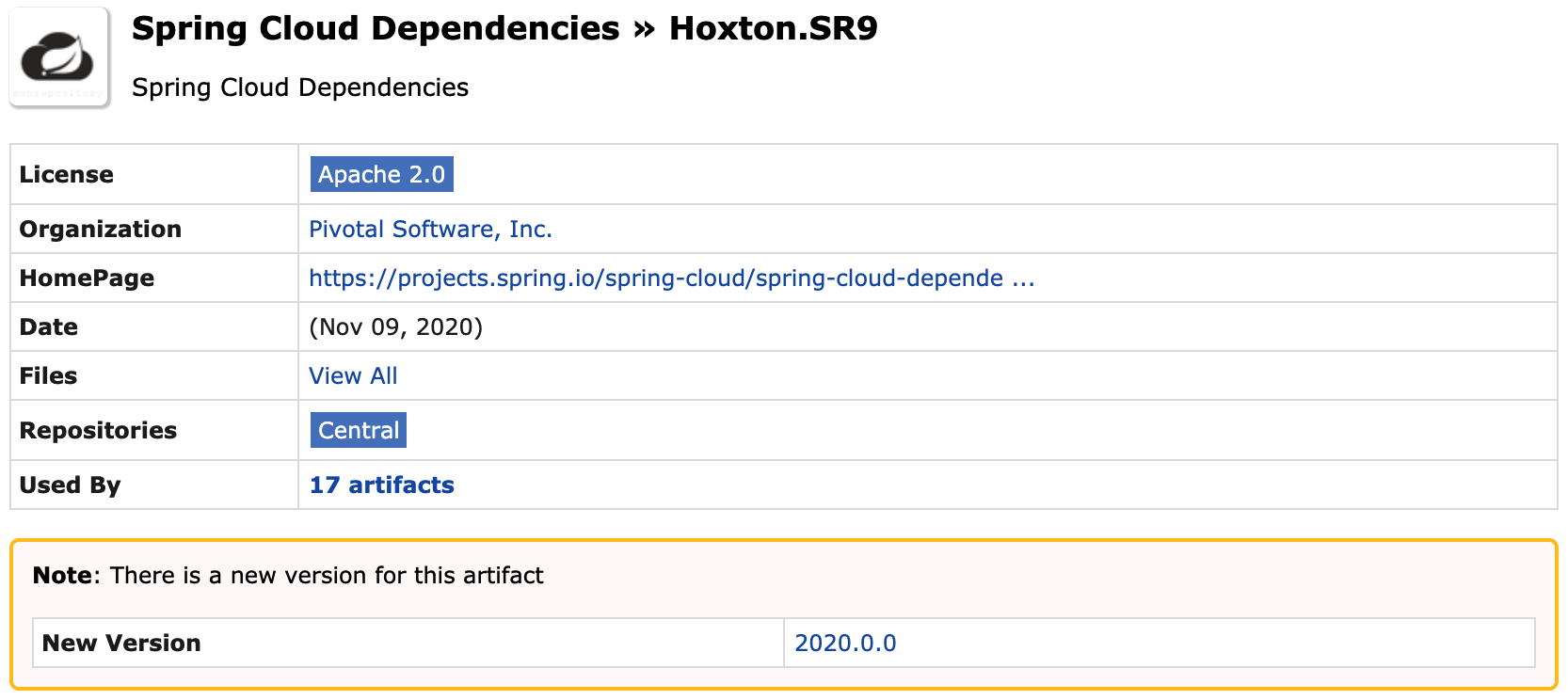 Spring Cloud 2020.0.0 正式发布，全新颠覆性版本！_spring-cloud-dependencies:pom:2020.0.0-m6-CSDN博客