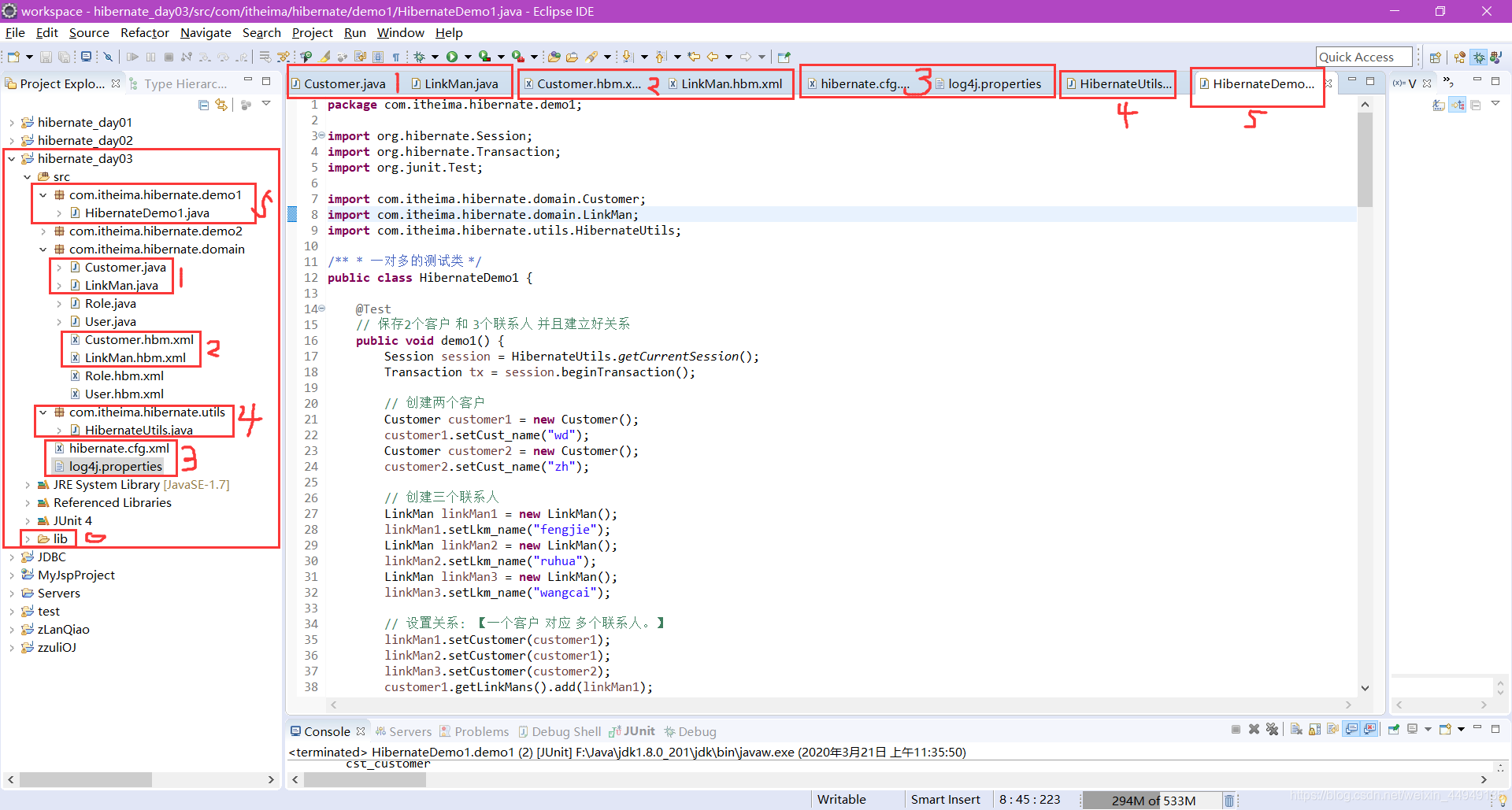 hibernate_day03_MySQL数据库-表与表之间的多对多关系-实例_数据库表与表多对多-CSDN博客