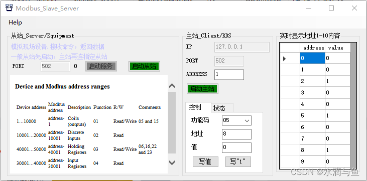 Modbus TCP学习笔记_easymodbus-CSDN博客
