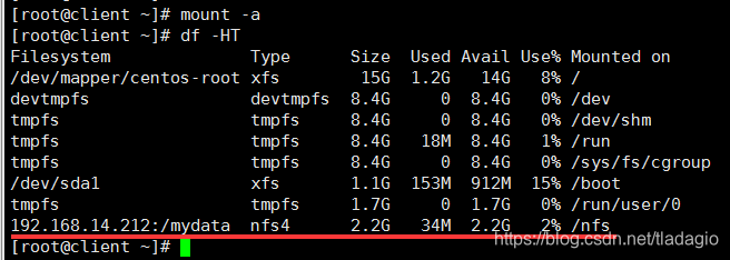 Centos 7 NFS部署_centos exports命令-CSDN博客