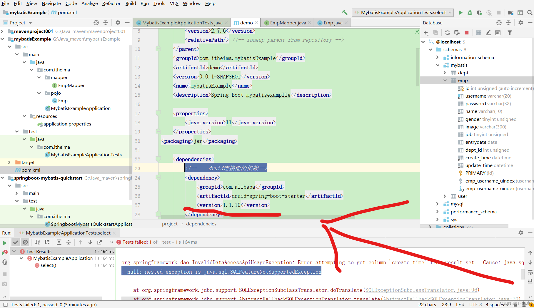 Idea的mybatis数据表的查询，数据库时间转化时间变量LocalDateTime问题_mybatis 查询返回localdatetime ...