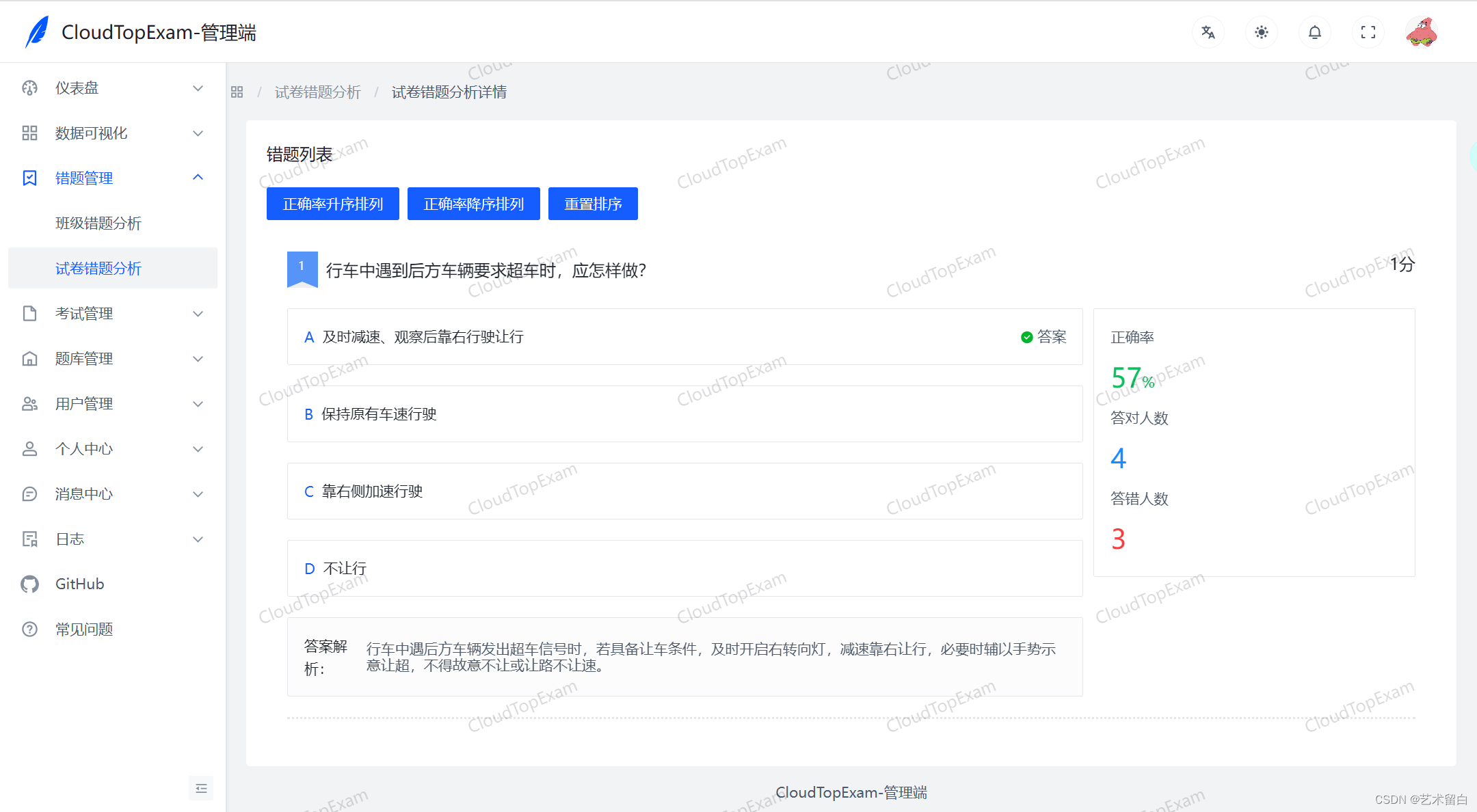 CloudTopExam考试系统-CSDN博客