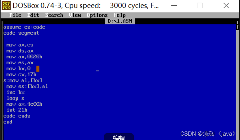 学习使用[bx]和loop：Debug汇编程序实践-CSDN博客
