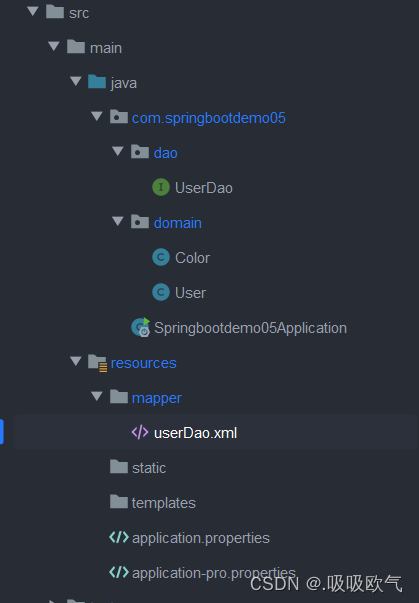 Springboot的创建与在mybatis中编写sql语句spring Boot使用mybatis编写sql语句 Csdn博客