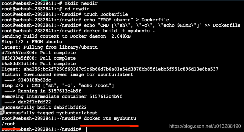 Docker教程小白实操入门（14）--如何使用CMD和ENTRYPOINT指令指定容器启动时要运行的命令_cmd给entrypoint的sh脚本传递参数-CSDN博客
