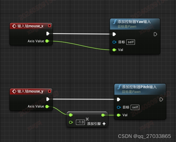 【UE4 蓝图 Unreal】使用Pawn控制视角的旋转、缩放_ue4 pawn-CSDN博客