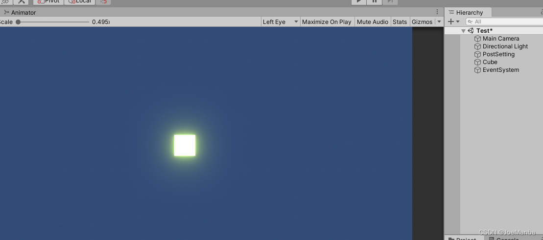 Unity中使用Post Processing 开自发光效果_unity自发光材质怎么亮起来-CSDN博客