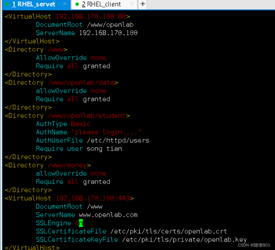 Apache配置与权限管理：www.openlab.com多站点设置-CSDN博客
