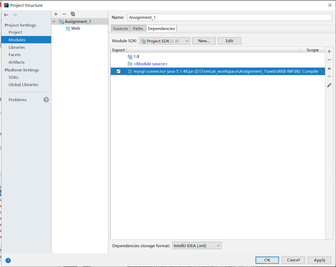 idea JavaEE项目使用JDBC连接Mysql数据库_jre和jdbc-CSDN博客