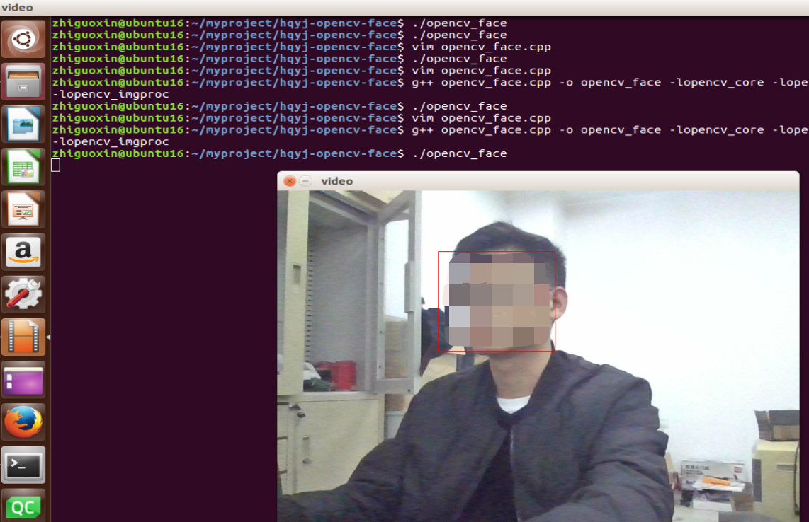 Linux环境下使用OpenCV做人脸识别的小项目_opencv_果果小师弟-2048 AI社区