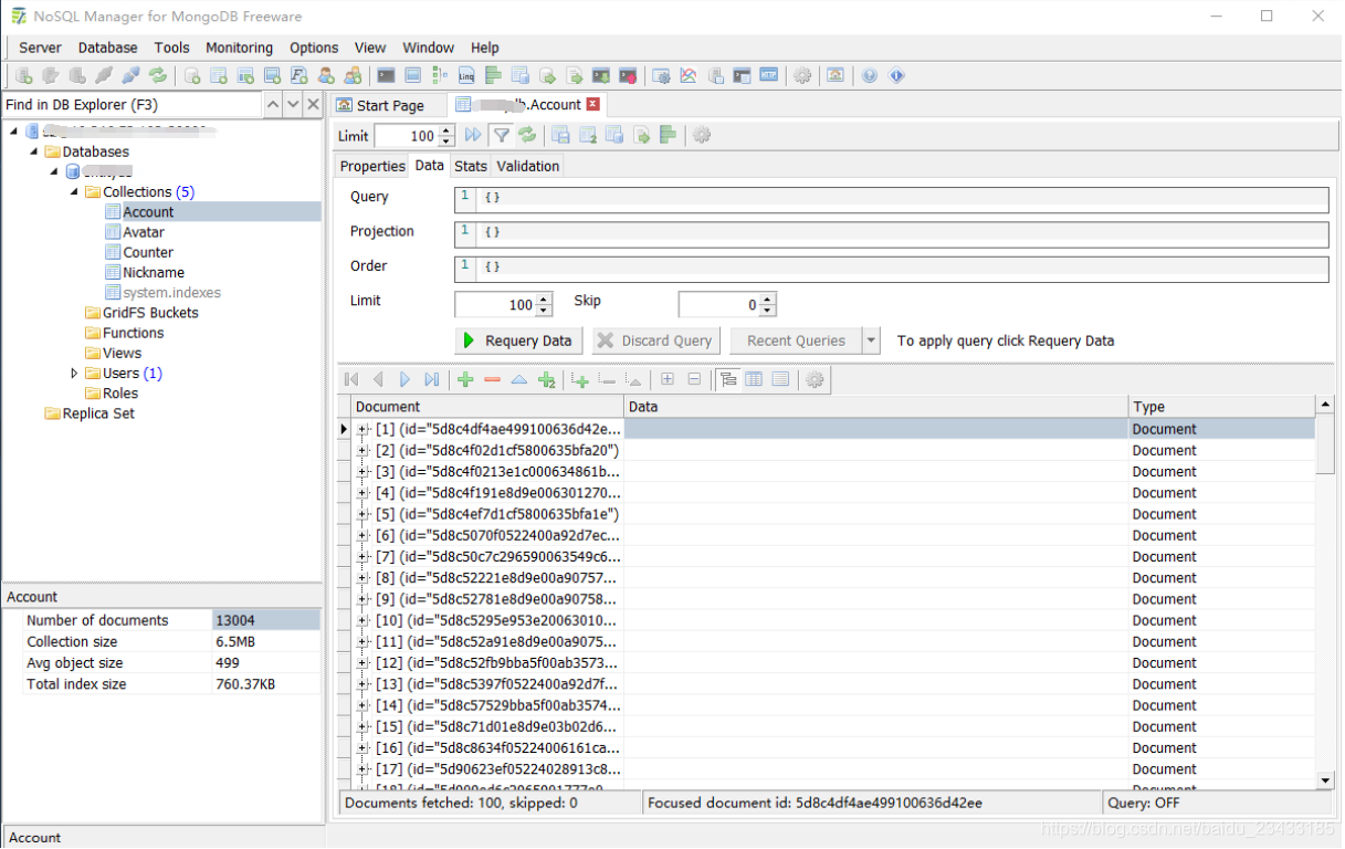 NoSQL Manager for MongoDB Freeware使用方法及清理账号流程-CSDN博客