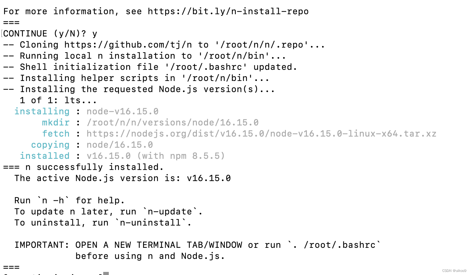 centos随笔02：安装nodejs_centos查看node版本命令-CSDN博客