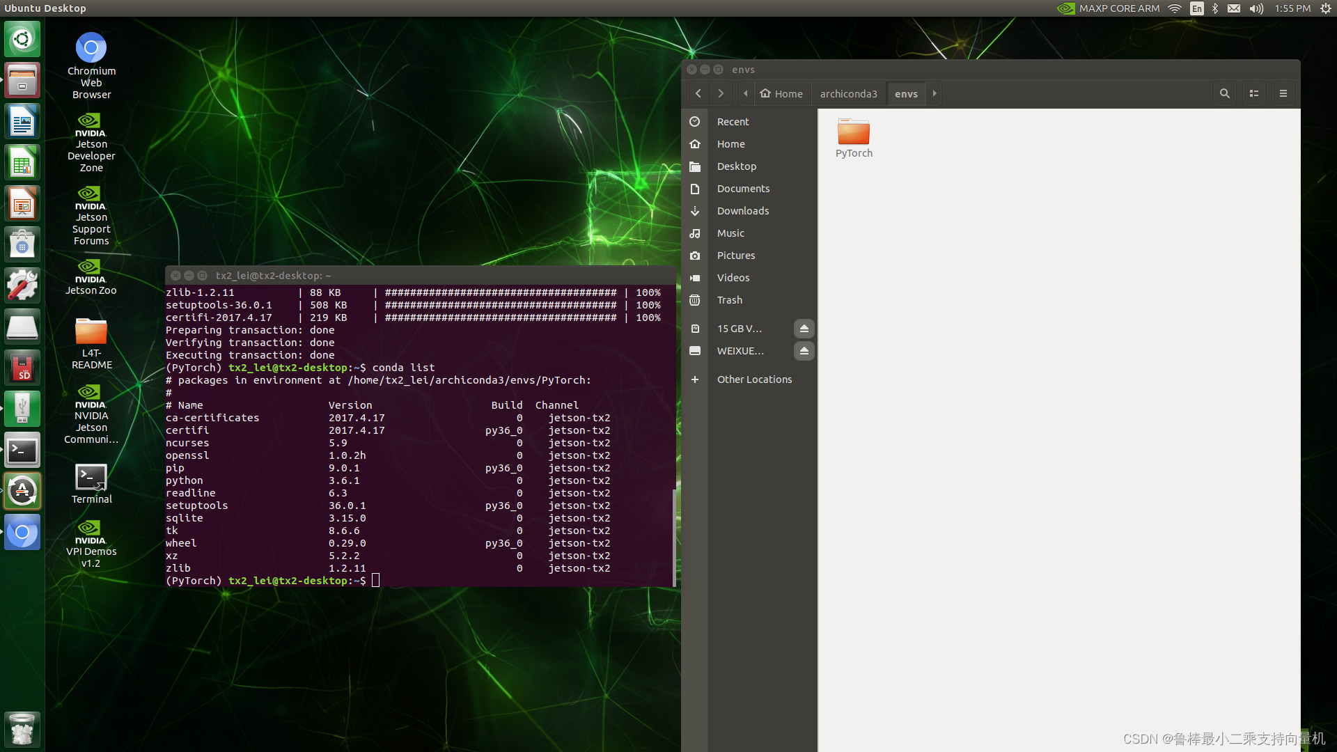 【玩转Jetson TX2 NX】（十）TX2 NX 安装Archiconda3+创建pytorch环境（详细教程+错误解决）-CSDN博客