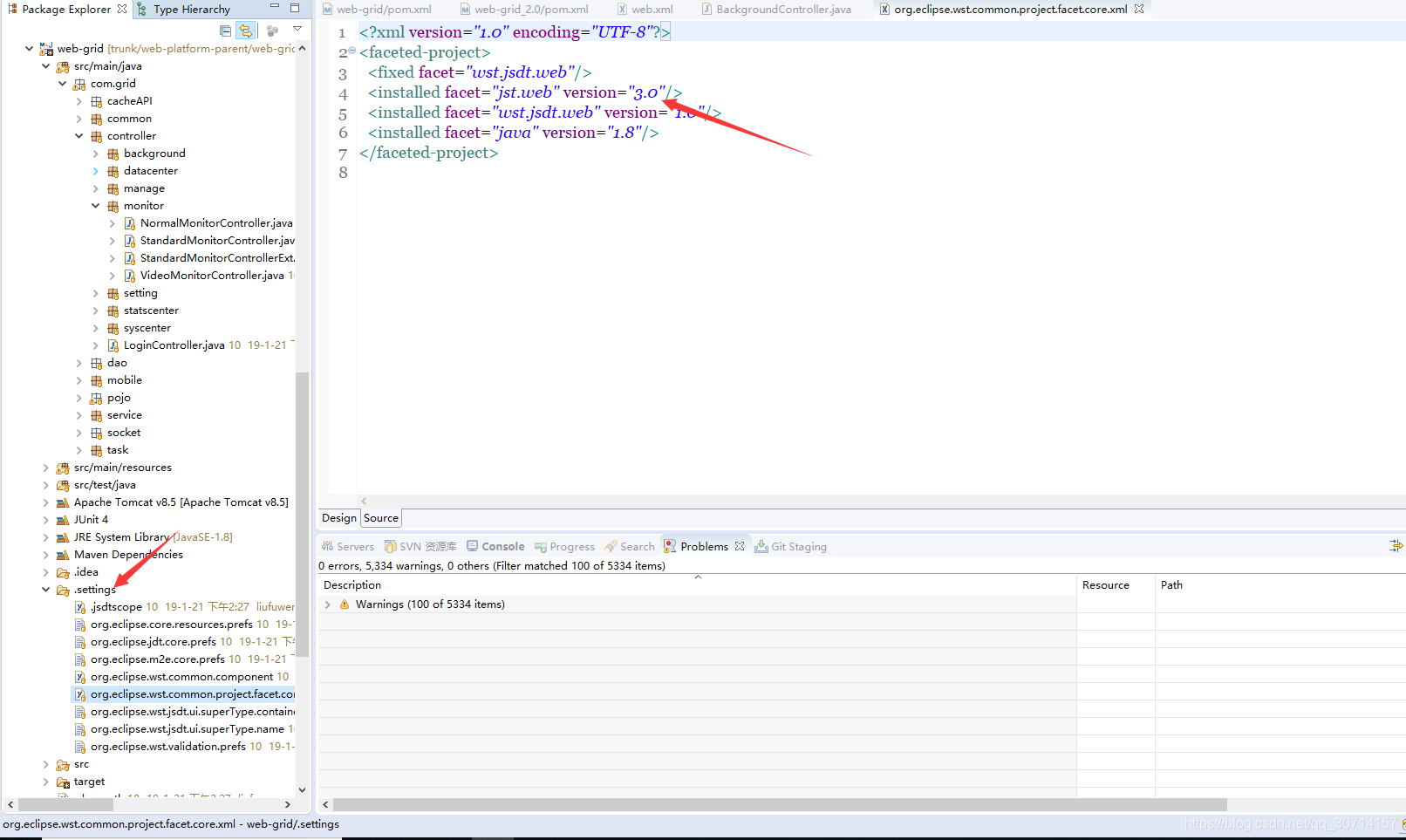 Cannot change version of project facet Dynamic Web Module to 3.0-CSDN博客