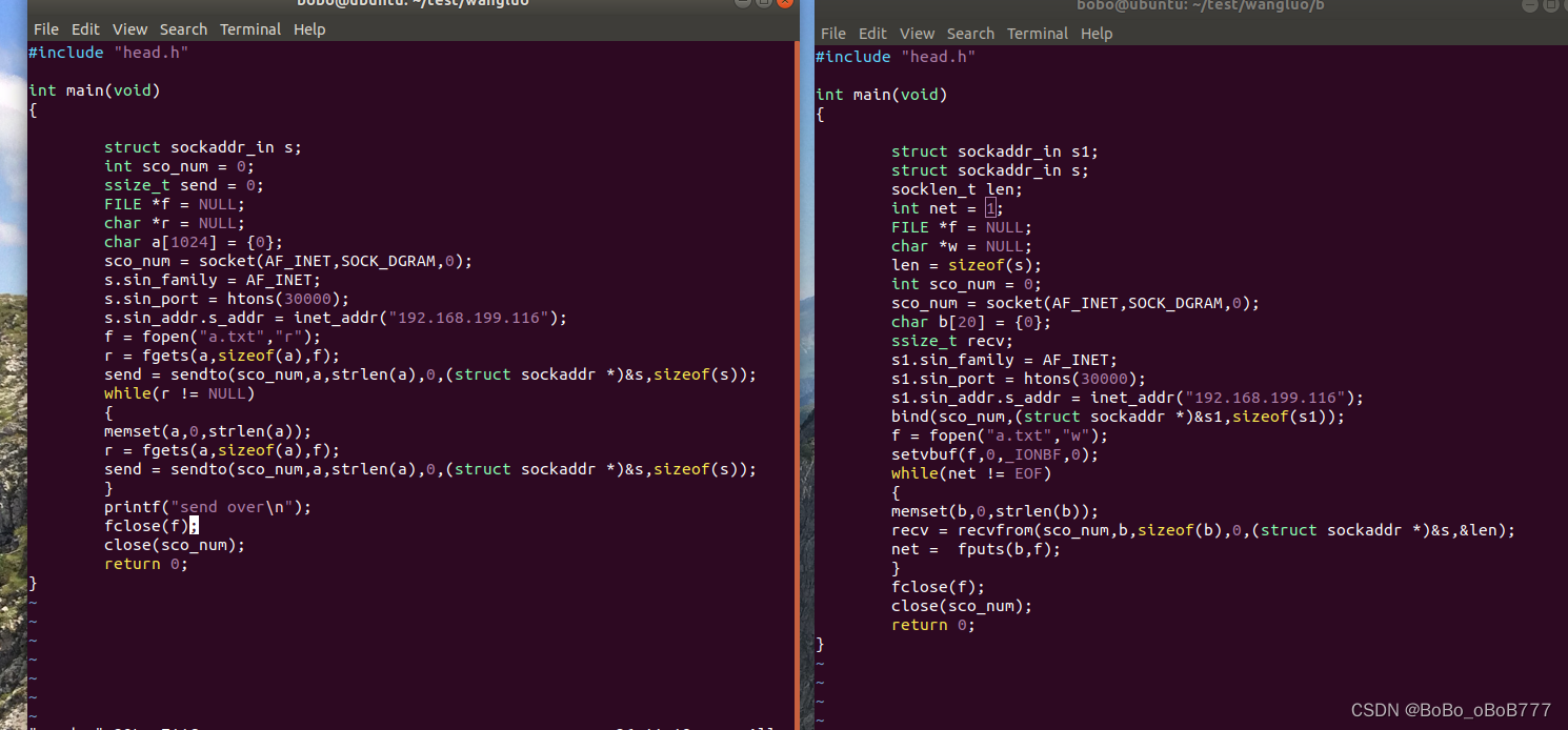 Linux学习-网络UDP-CSDN博客