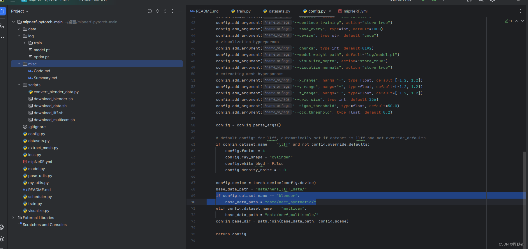 mipNeRF-pytorch版复现流程（更新中）_mip-nerf复现-CSDN博客