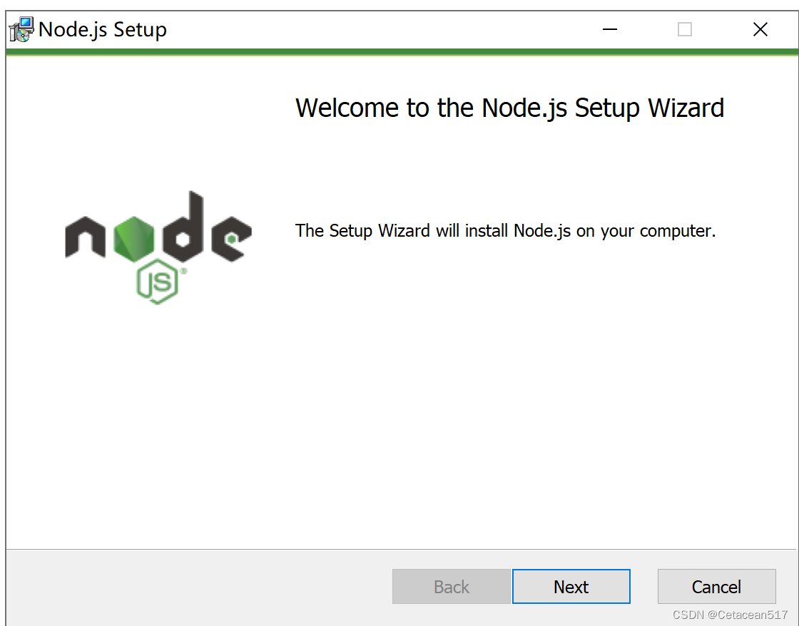 安装Node.js教程，win10_win10安装node16.15-CSDN博客
