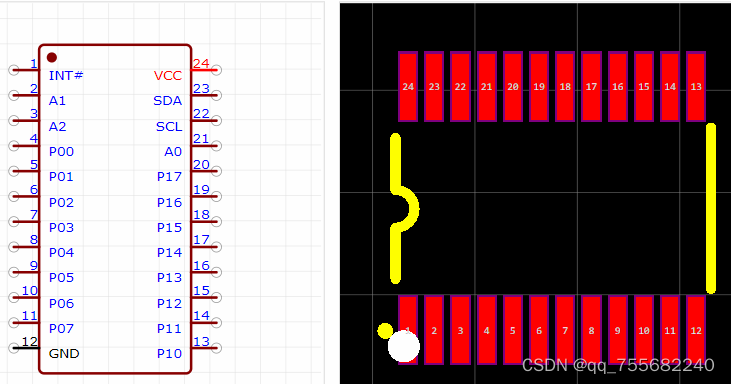 驱动PCA9555扩展IO芯片-CSDN博客