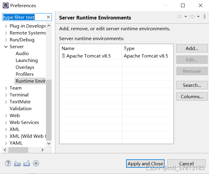 配置Apache Tomcat 8.5在Eclipse中的步骤-CSDN博客