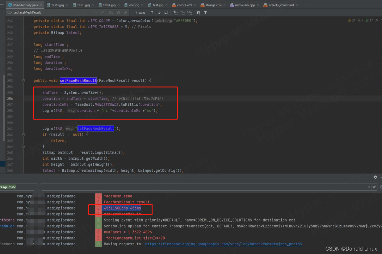 2024-01-24 在 Android 应用开发中，如果你想要精确地测量一段代码执行所需的时间，你可以使用 Java 提供的 System.nanoTime() 方法_android ...