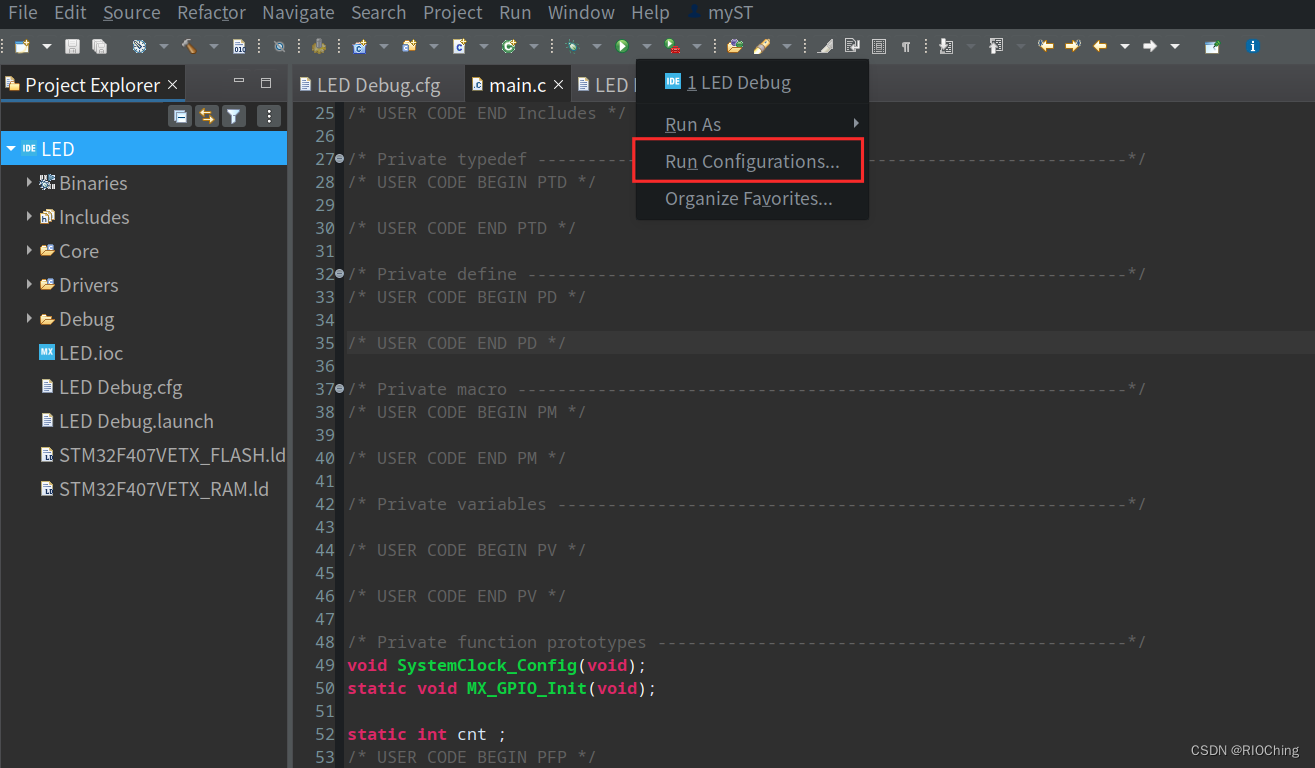 Linux 下如何使用STM32CUBEIDE和CMSIS-DAP进行Stm32仿真与烧录_stm32cubeide linux-CSDN博客