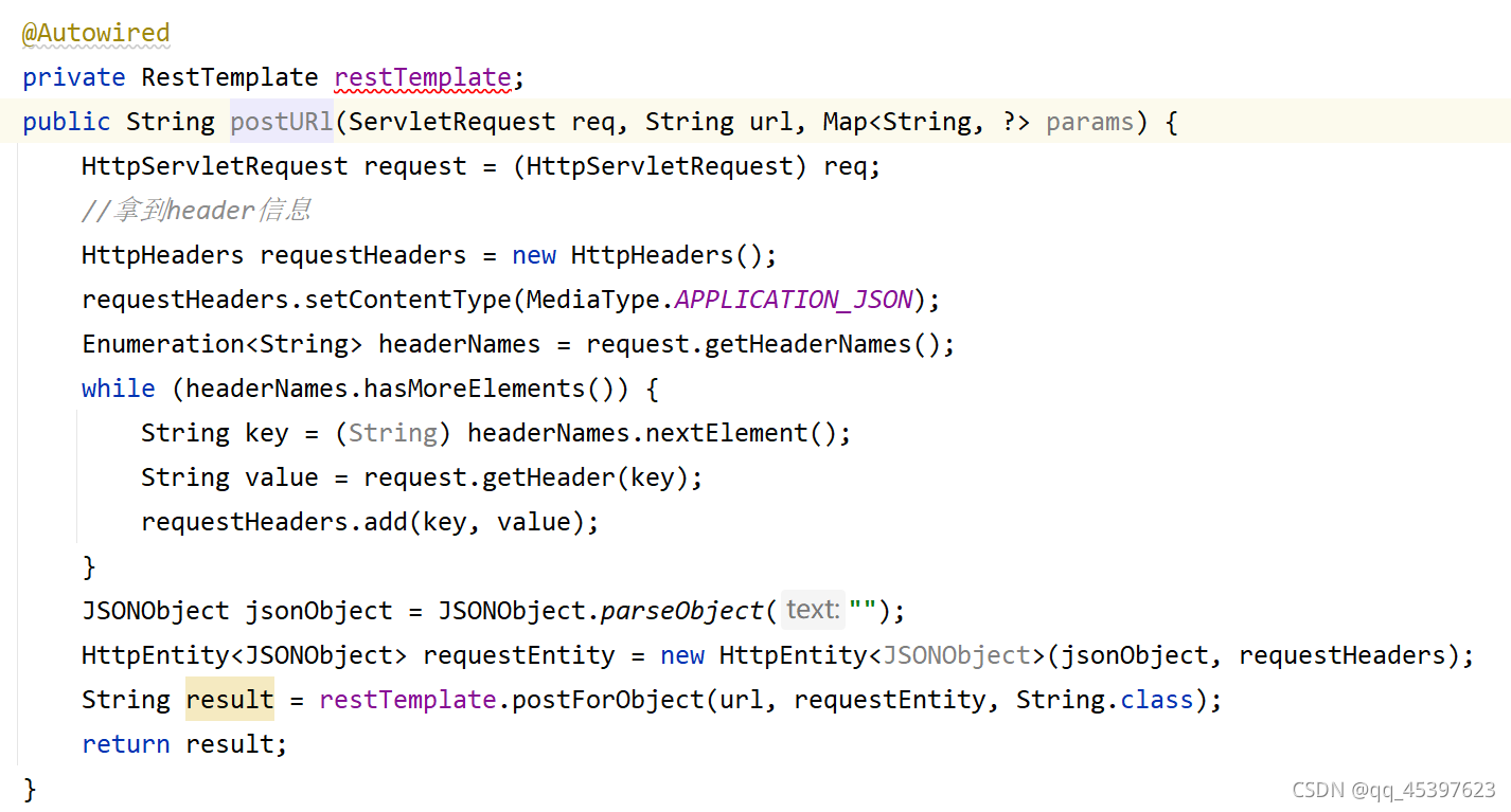 SpringBoot RestTemplate设置带有请求头访问_springboot重定向 同时添加头信息-CSDN博客
