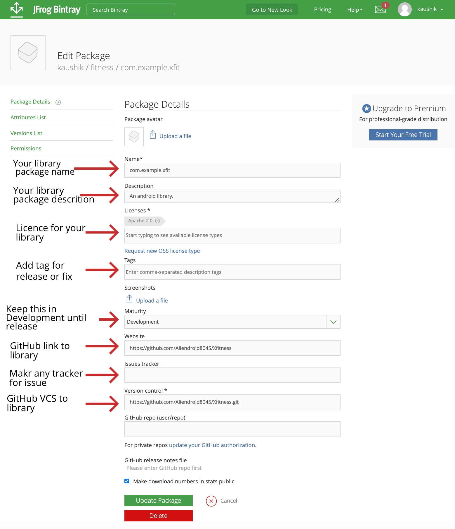 让我们学习如何将您的第一个android库上传到bintray和jcenter-CSDN博客