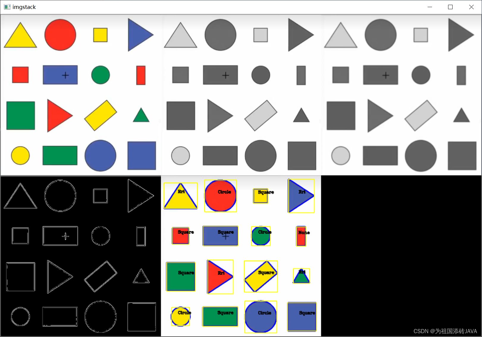 Opencv Python项目：图像轮廓检测人工智能深度学习opencv Python轮廓检测 Csdn博客