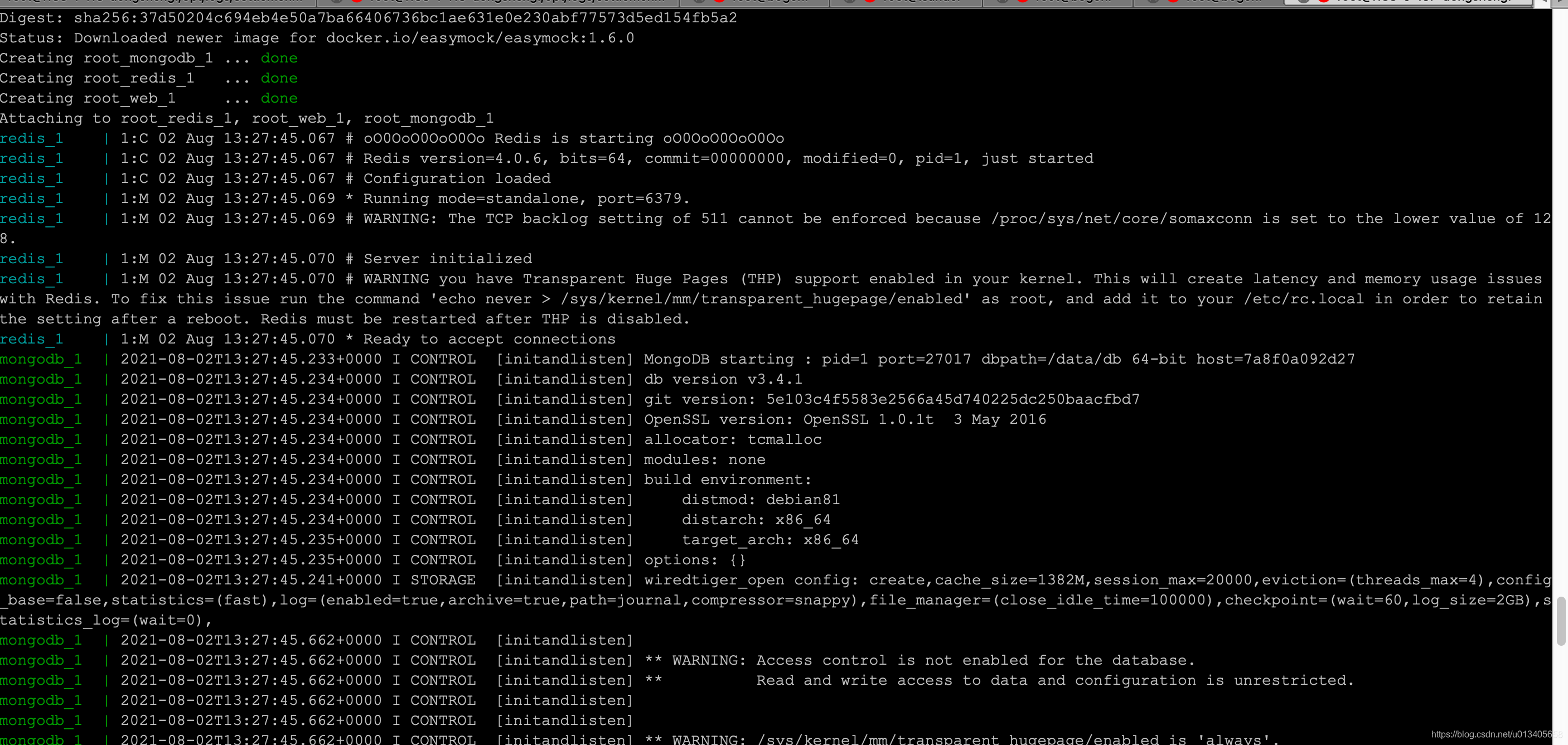 linux下使用docker-compose搭建Easy-mock服务_linux docker部署easymock-CSDN博客