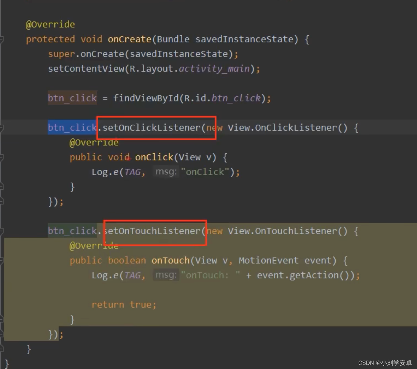 View类默认的事件分发函数dispatchTouchEvent_view.dispatchtouch-CSDN博客