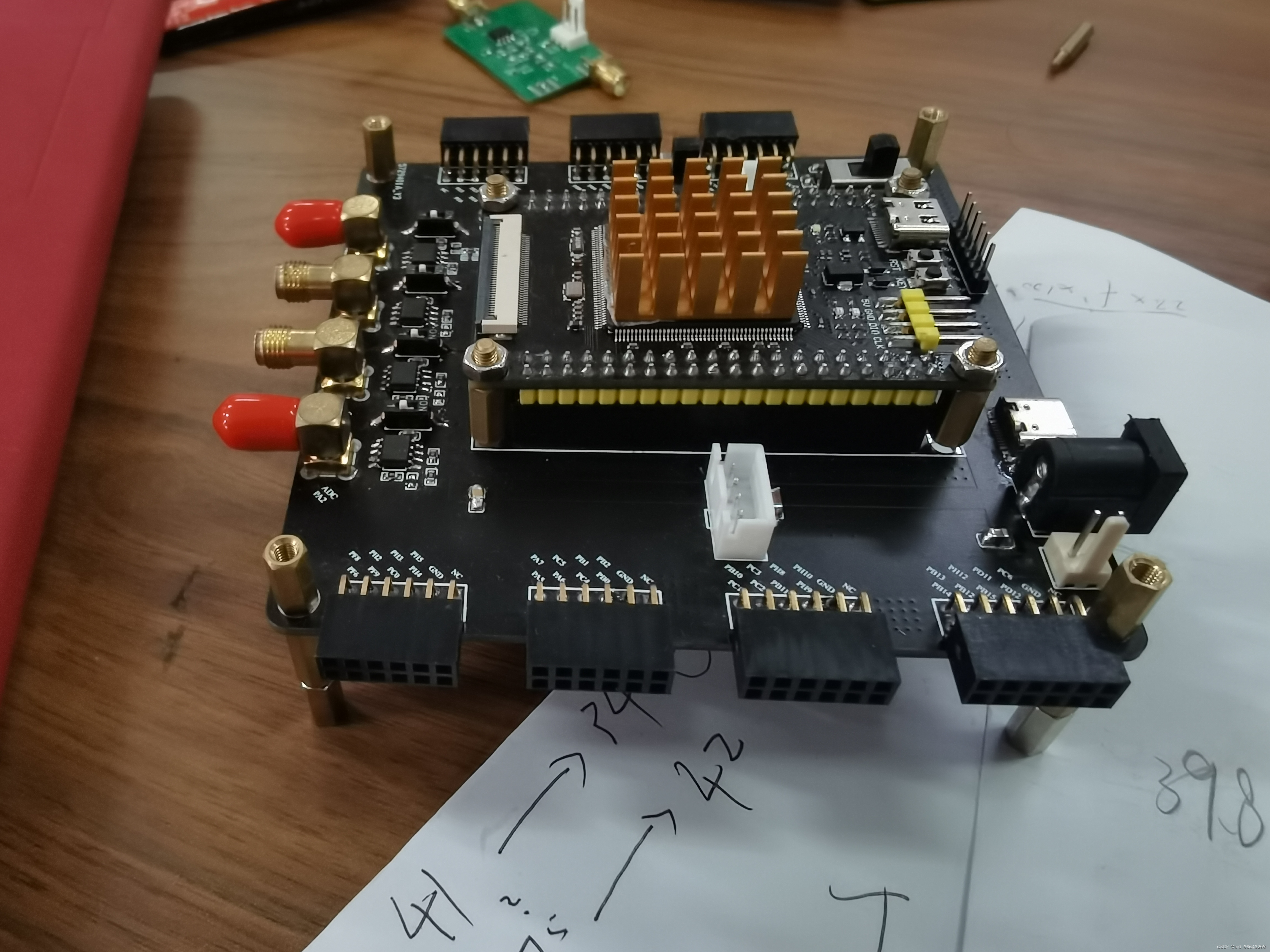 基于Cubemx的STM32F429多重adc采样DMA传输配置，定时器触发采样率可调，最高可到7.2MHz采样率~_stm32_烟雨落青竹 ...