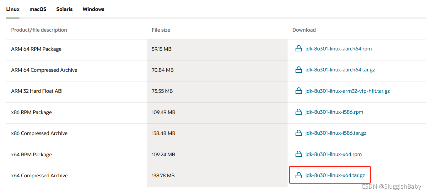 centos7 安装JAVA (JDK 1.8.301) 并配置环境变量_centos7 yum升级java1.8.0 301-CSDN博客