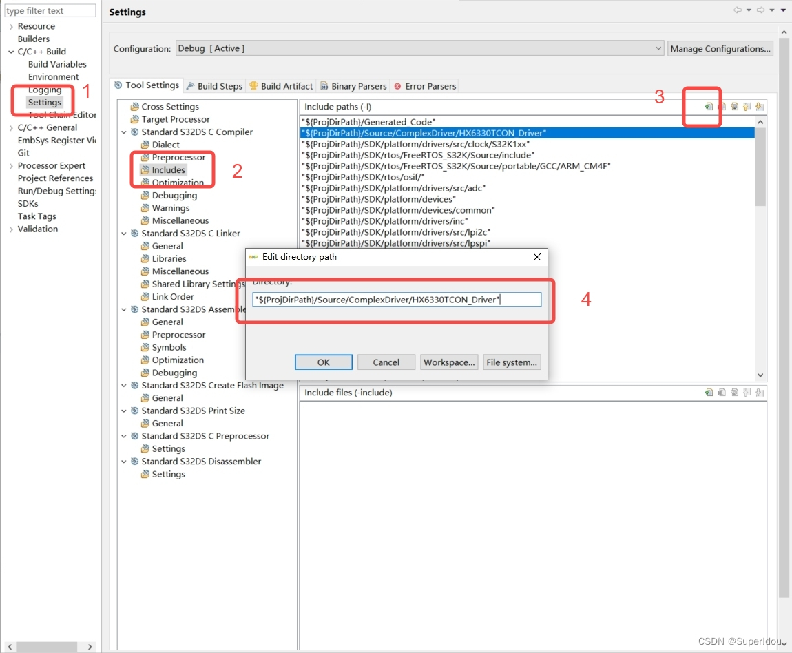 NXP S32 Design Studio for ARM 解决报错“No such file or directory”_s32ds no such file or directory-CSDN博客