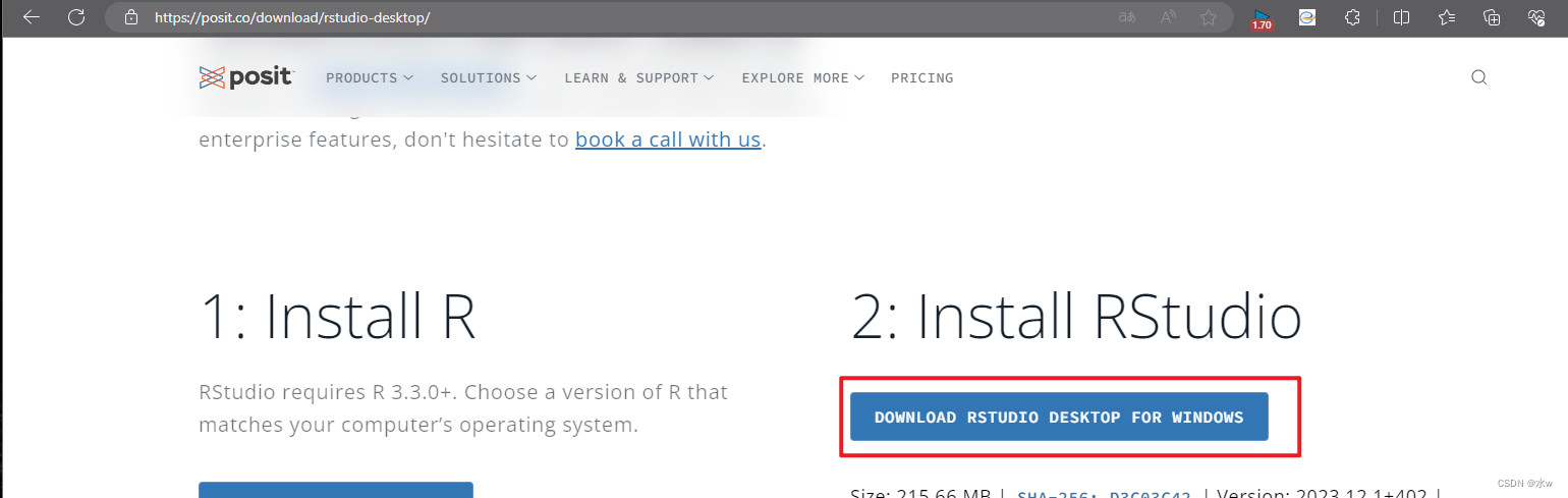 （Windows）R、Rstudio安装及配置-CSDN博客