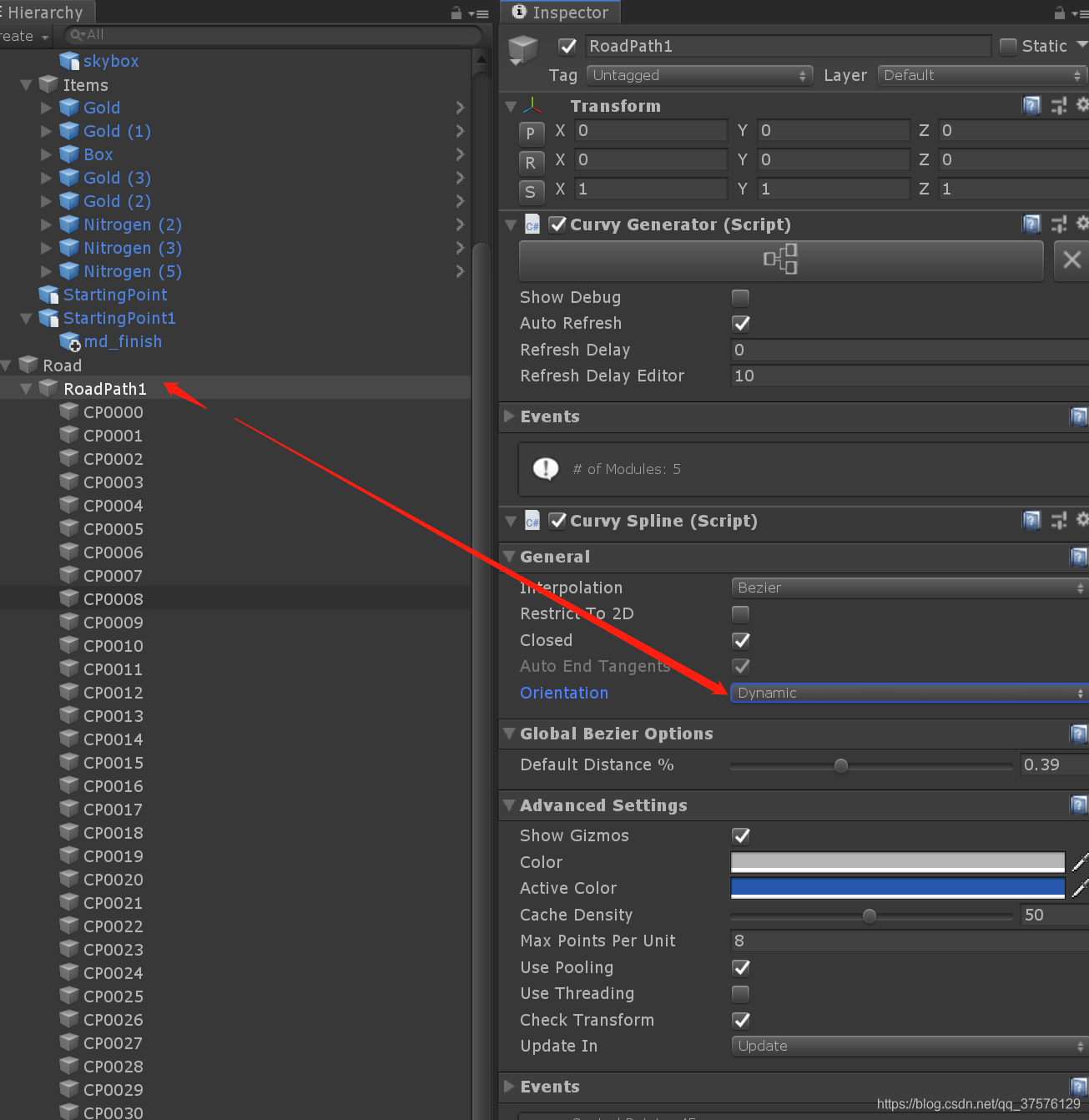 unity技美31——Curvy Splines寻路插件绘制赛道，并且生成OBJ教程_unity curvey splines-CSDN博客
