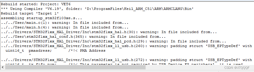 KEIL:waring ：In file included from...-CSDN博客