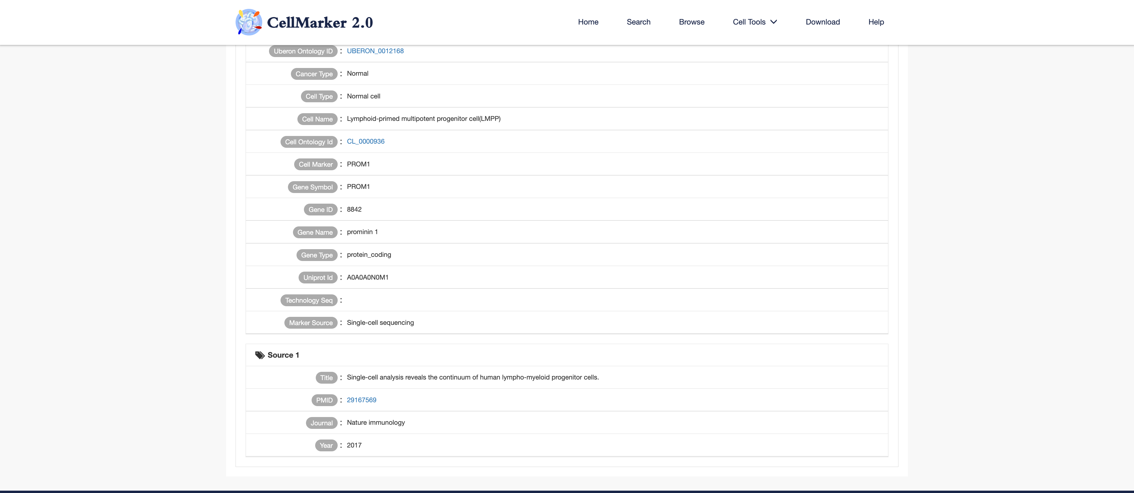 Cellmarker 2 0 细胞标志物数据库更新啦！~（附使用指南） Csdn博客
