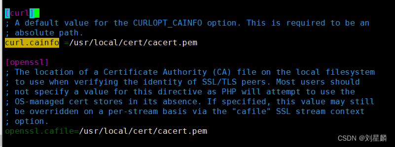 cURL error 60: SSL certificate problem: unable to get local issuer certifica解决方案-CSDN博客