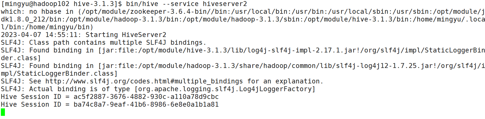 Hive3.1.3安装及部署_apache-hive-3.1.3-bin.tar.gz-CSDN博客