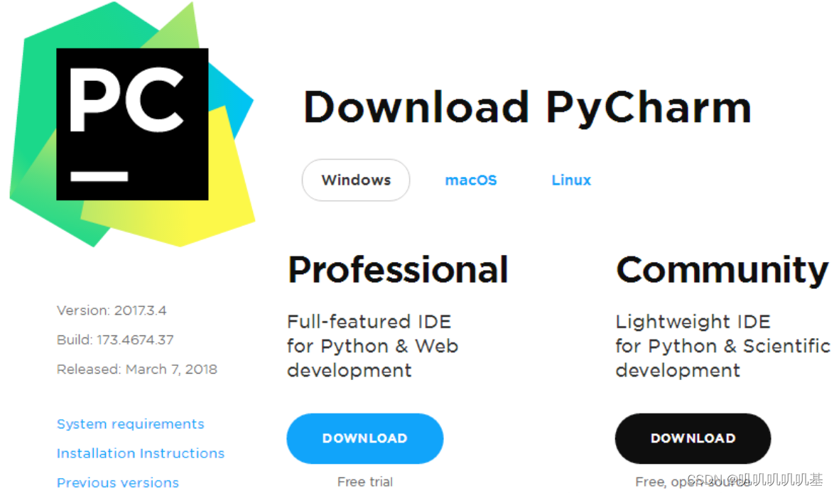 PyCharm 安装教程（Windows）_windows如何安装pycharm-CSDN博客