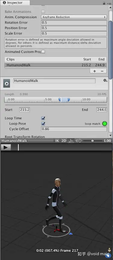 Unity Animation--动画剪辑_unity animationclip inspector-CSDN博客