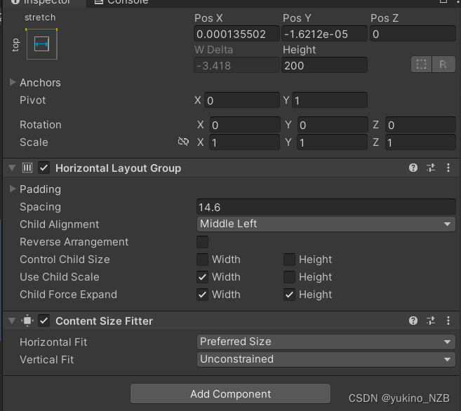 Unity ui内容大小控制器(Content Size Fitter)_unity content size fitter-CSDN博客