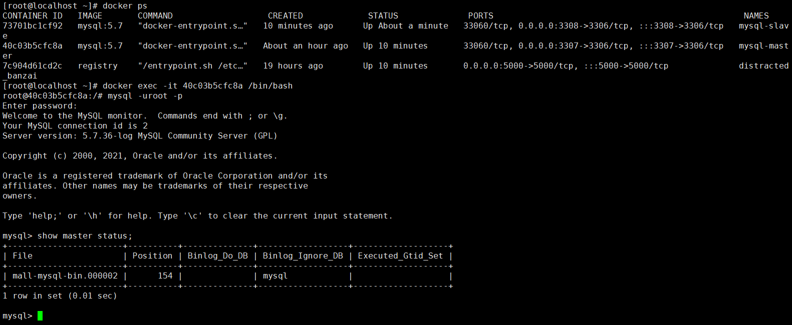 Docker下搭建MySql主从复制_博客园 疯子丶pony-CSDN博客