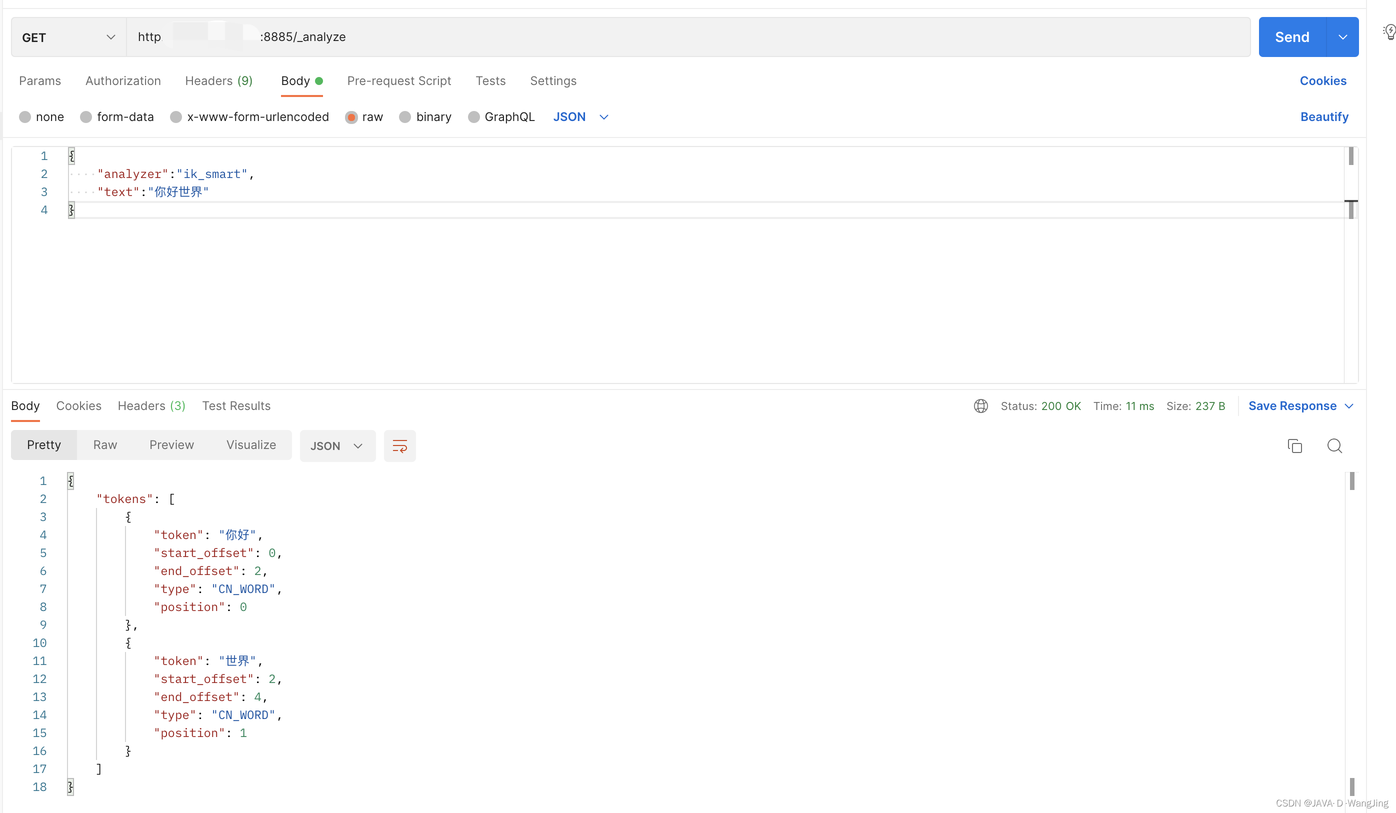 Docker 下 Elasticsearch 安装中文分词插件ik_elasticsearch中文分词器docker-CSDN博客