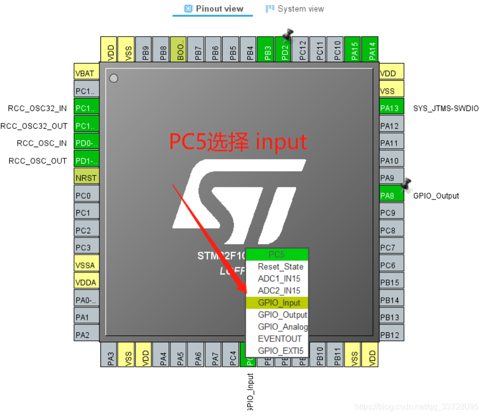 STM32CubeMX—GPIO输入输出实验_按键在stm32中属于输出还是输入-CSDN博客