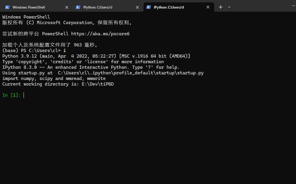 进入ipython自动引入numpy_ipython自动import-CSDN博客