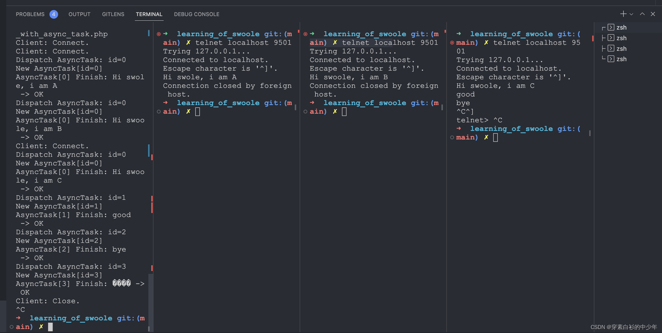 Swoole系列(2) - 快速启动_swoole启动服务-CSDN博客